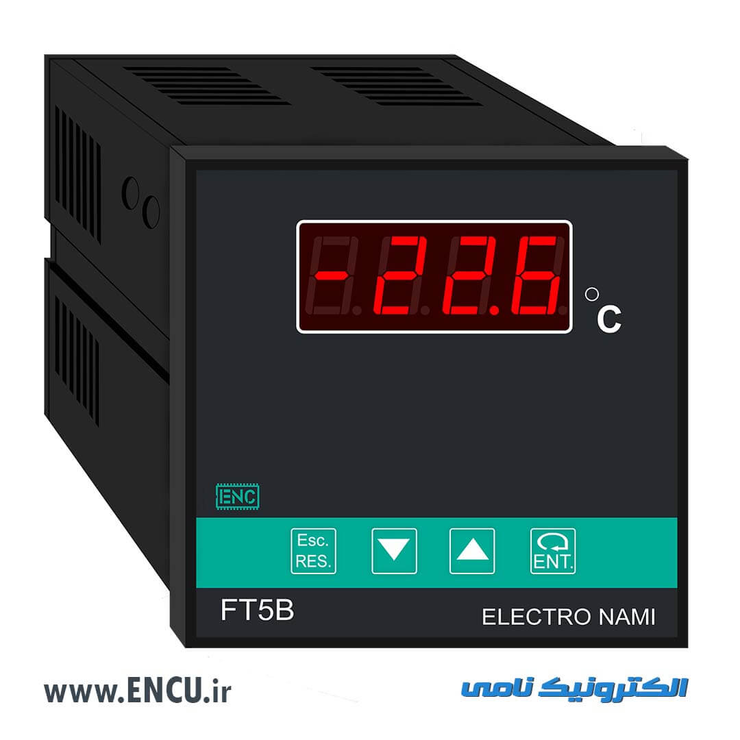 Digital thermometer controller with RTD (PT100) sensor input